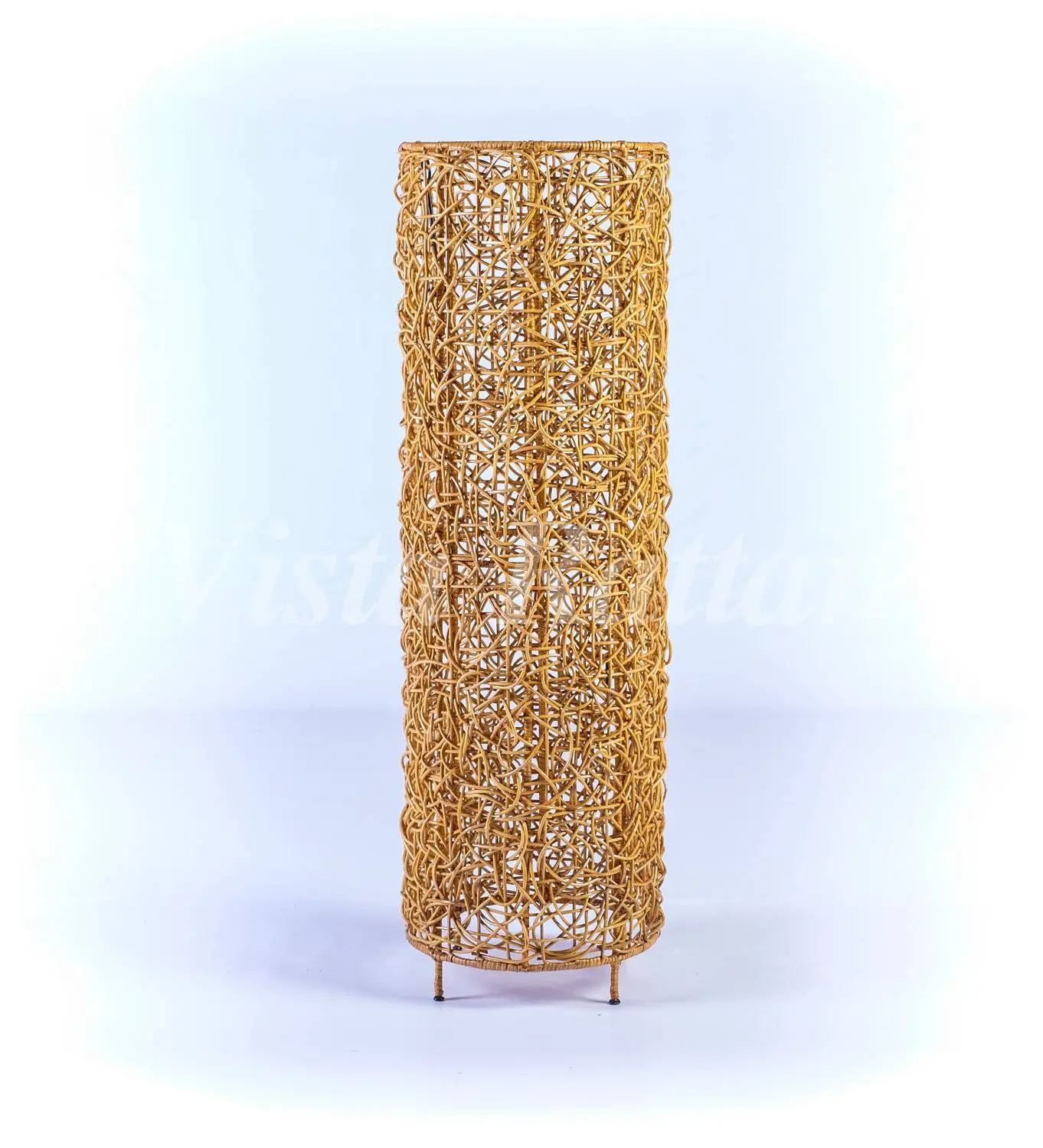 Светильник из натурального ротангаRound Lamph 120 cm - ARMADA